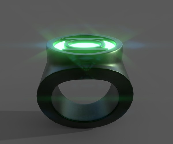 ArtStation - Green Lantern - Power Battery & Ring. | Game Assets