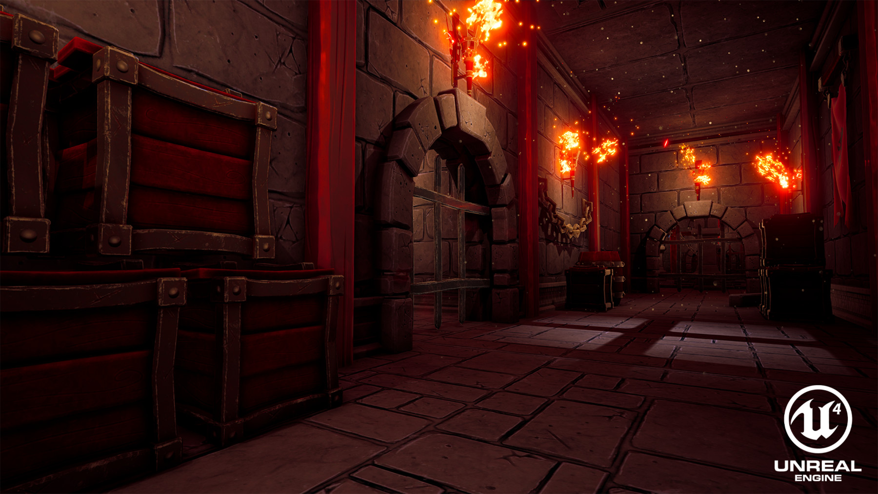 ArtStation - Medieval Stylized Scene UE4 V.4.25 | Game Assets