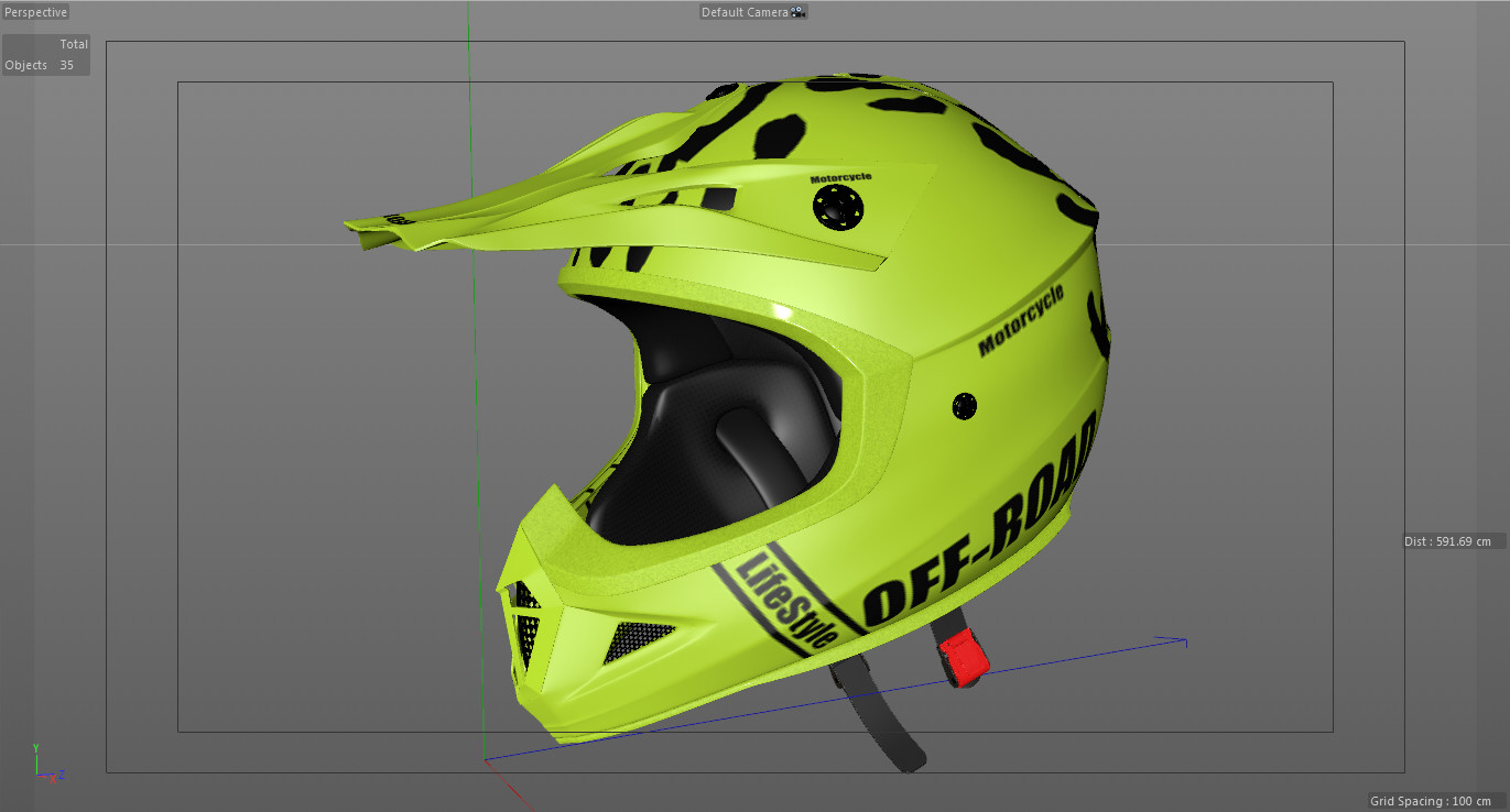 ArtStation - Helmet Off-Road | Game Assets