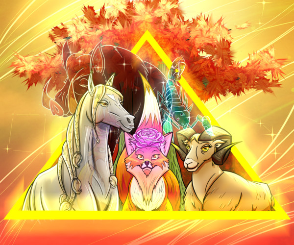 ArtStation - Personalised Animated Horoscope Illustration | Artworks