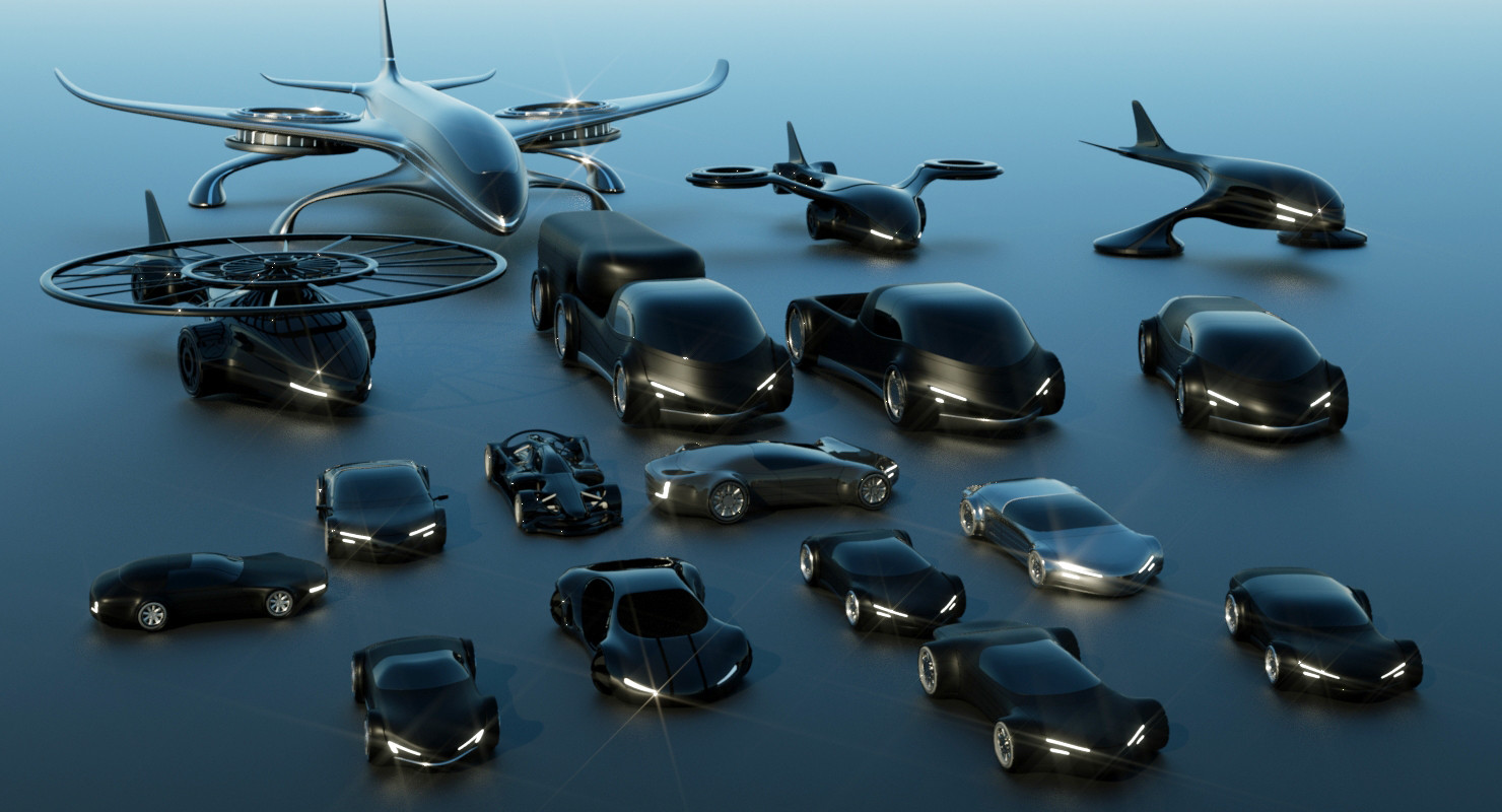 ArtStation - Future Vehicles Collection | Resources