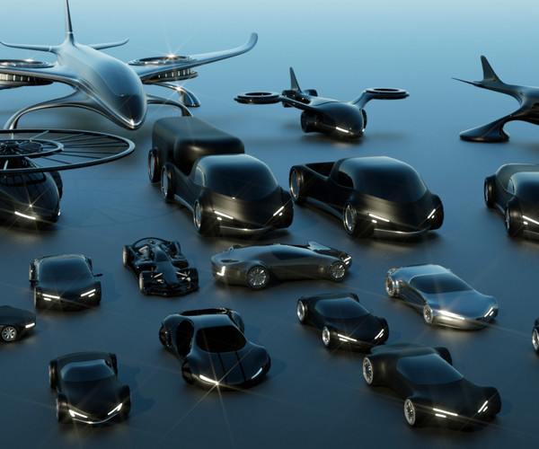 ArtStation - Future Vehicles Collection | Resources