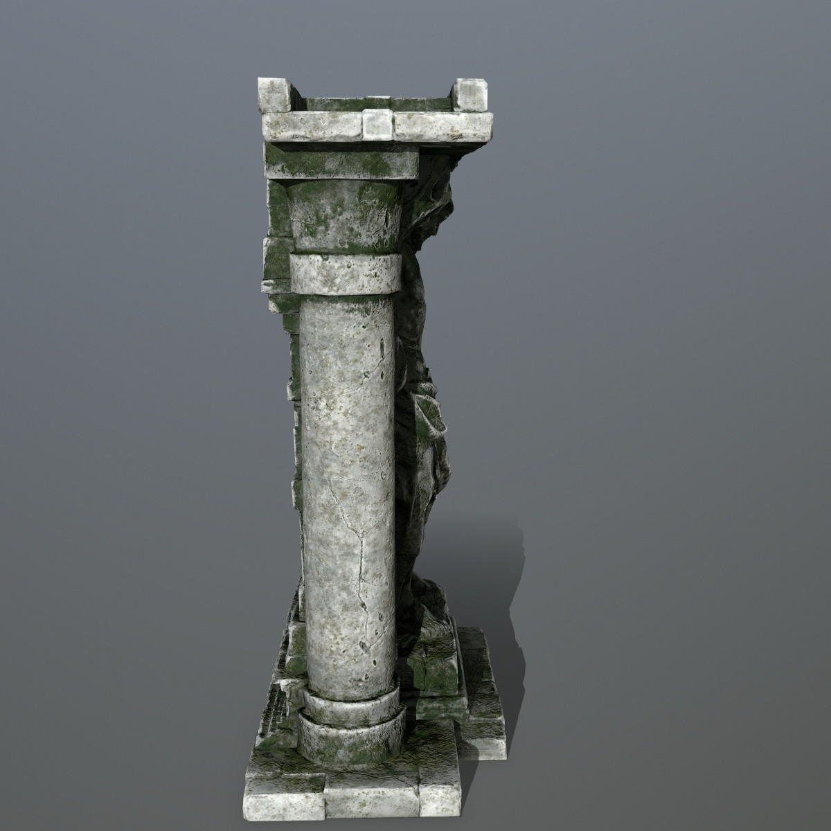 ArtStation - old statue | Game Assets