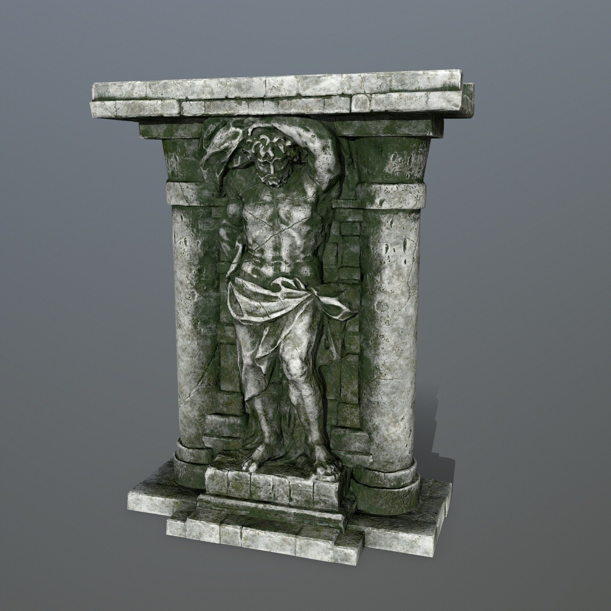 ArtStation - old statue | Game Assets