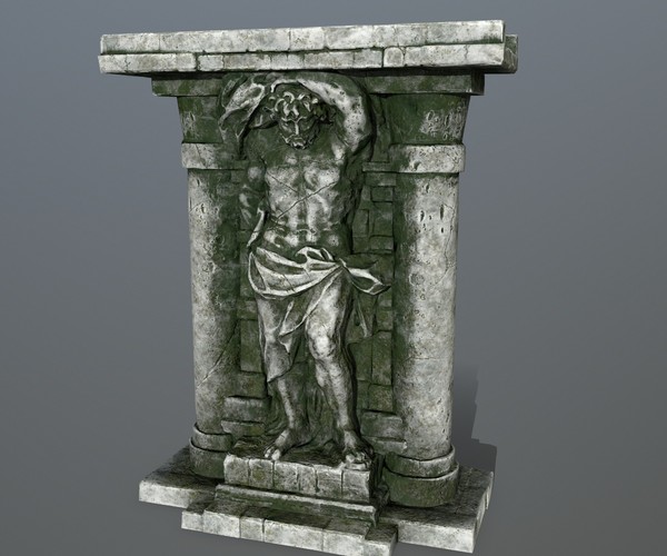 ArtStation - old statue | Game Assets