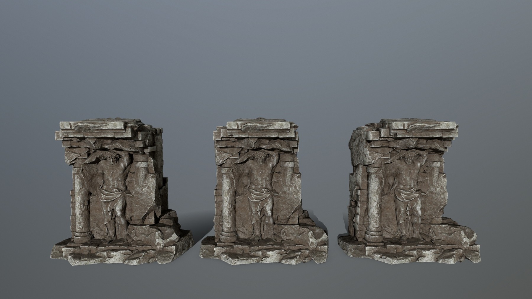 ArtStation - old temple | Game Assets