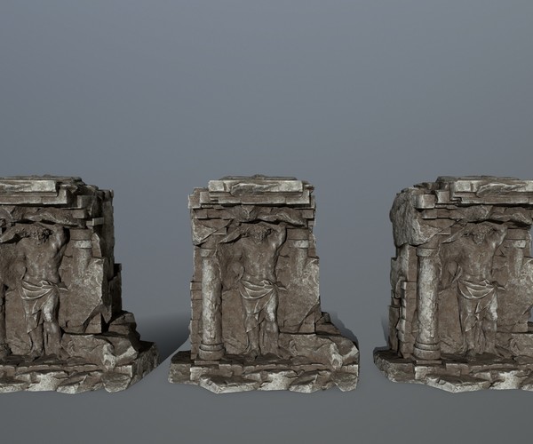 ArtStation - old temple | Game Assets