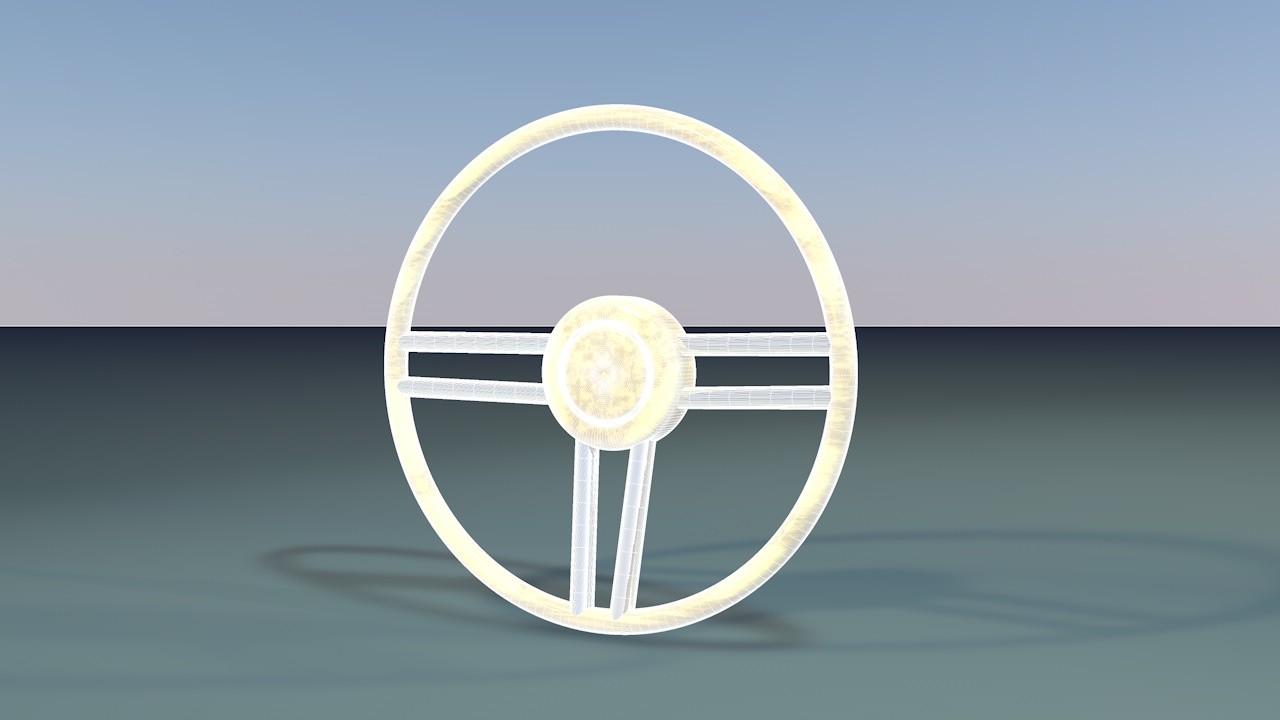 ArtStation - Classic Steering Wheel 3D model | Resources