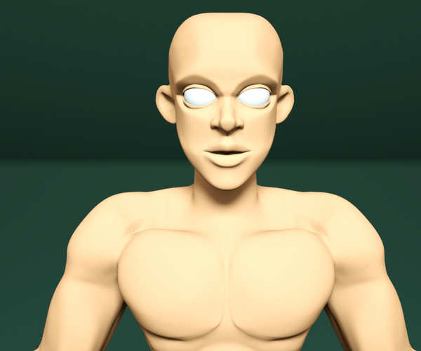 ArtStation - Male Character Base Model Sylized | Resources