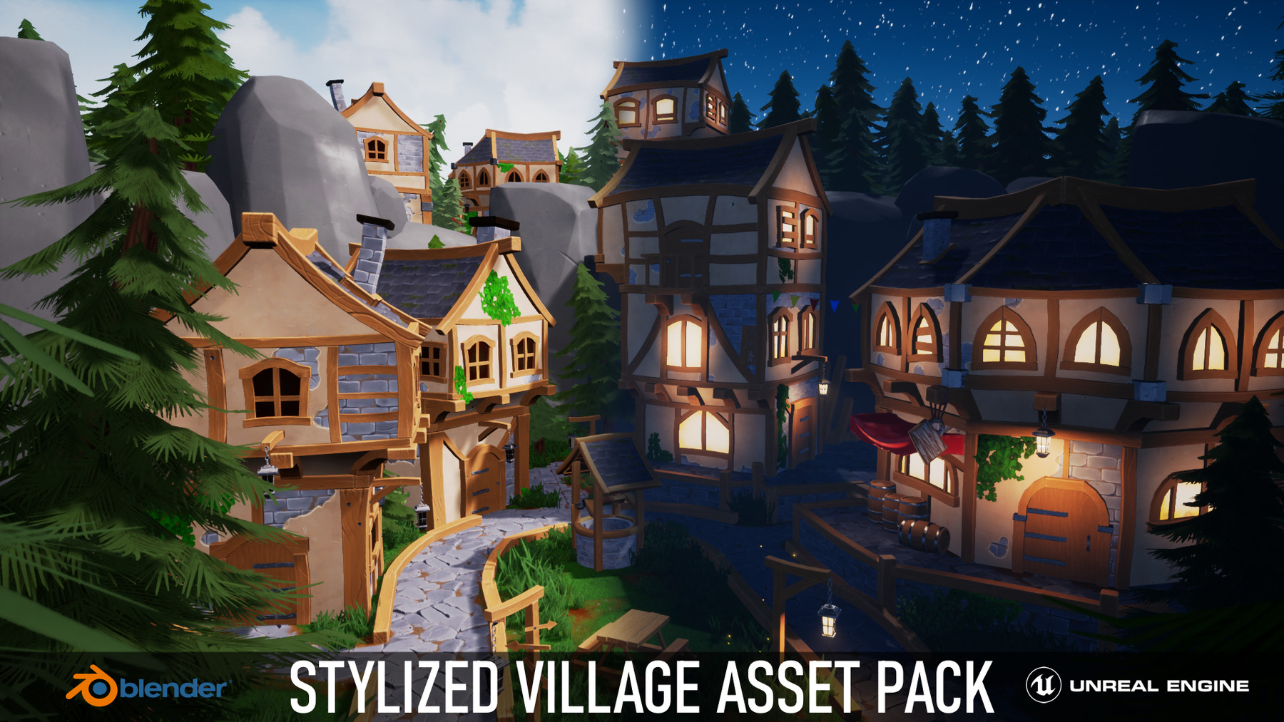 ArtStation - Stylized Village Asset Pack | Game Assets