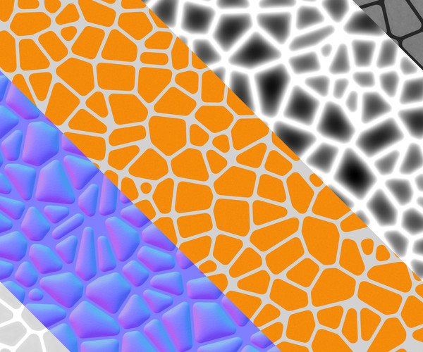 ArtStation - Procedural Abstract Pattern | Game Assets