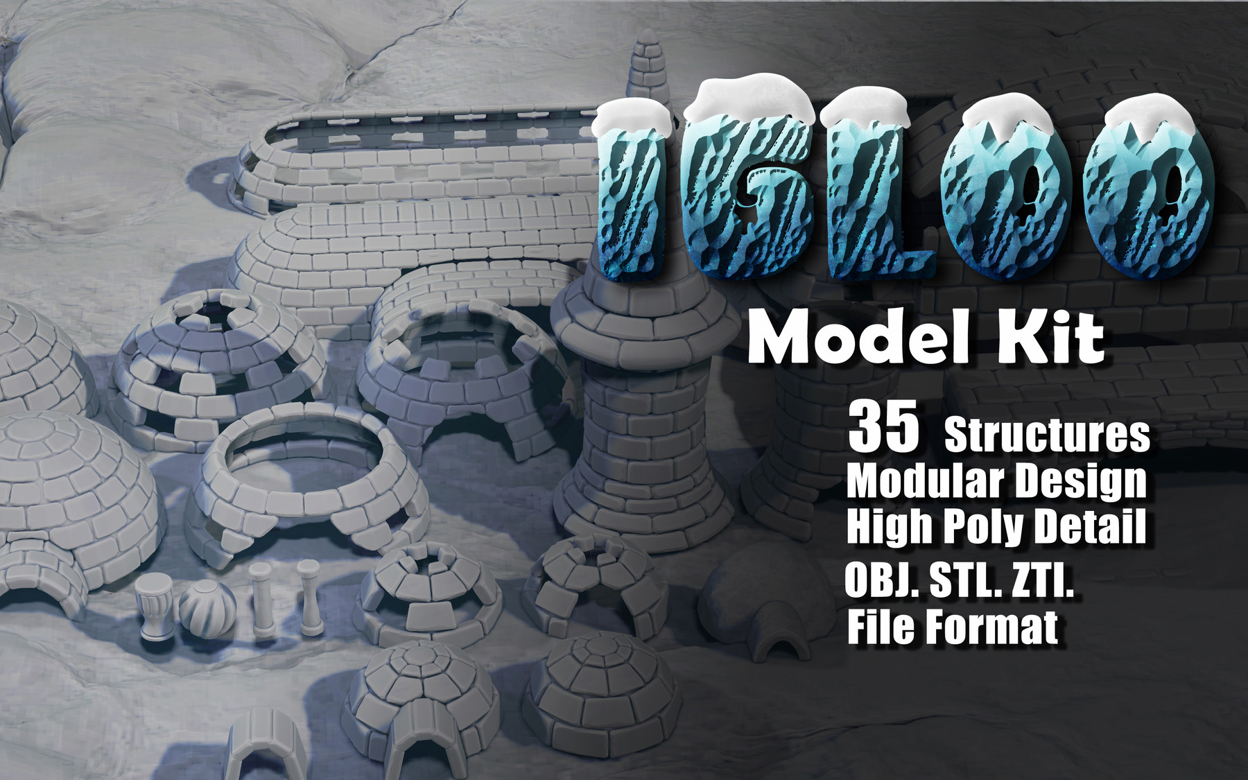 Dreamer Below - Igloo Model Kit