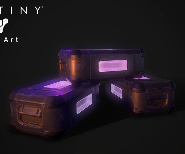 ArtStation - Destiny Heavy Ammo Asset | Game Assets