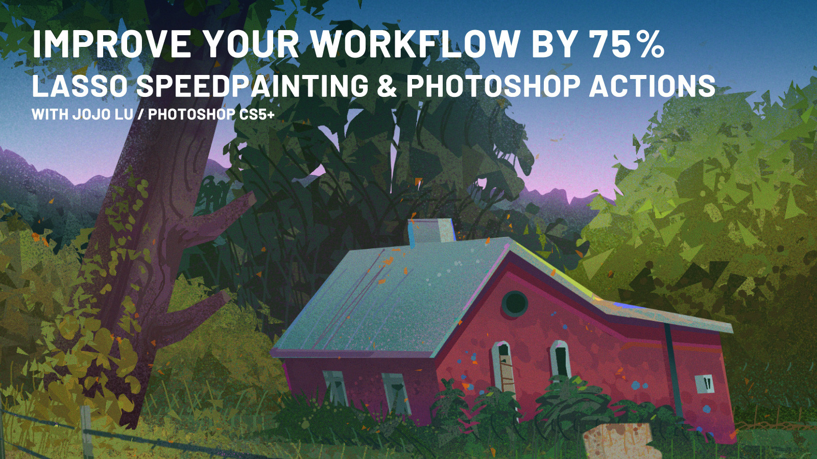 ArtStation - Lasso Speedpainting and Photoshop Actions | Tutorials