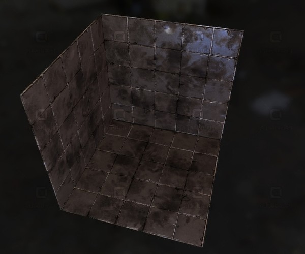 ArtStation - Dirty Tiles Material | Resources