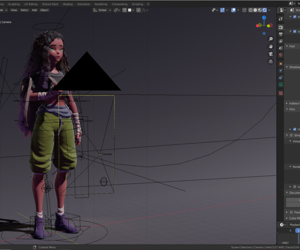 ArtStation - The Dreamer - 3D character model | Resources