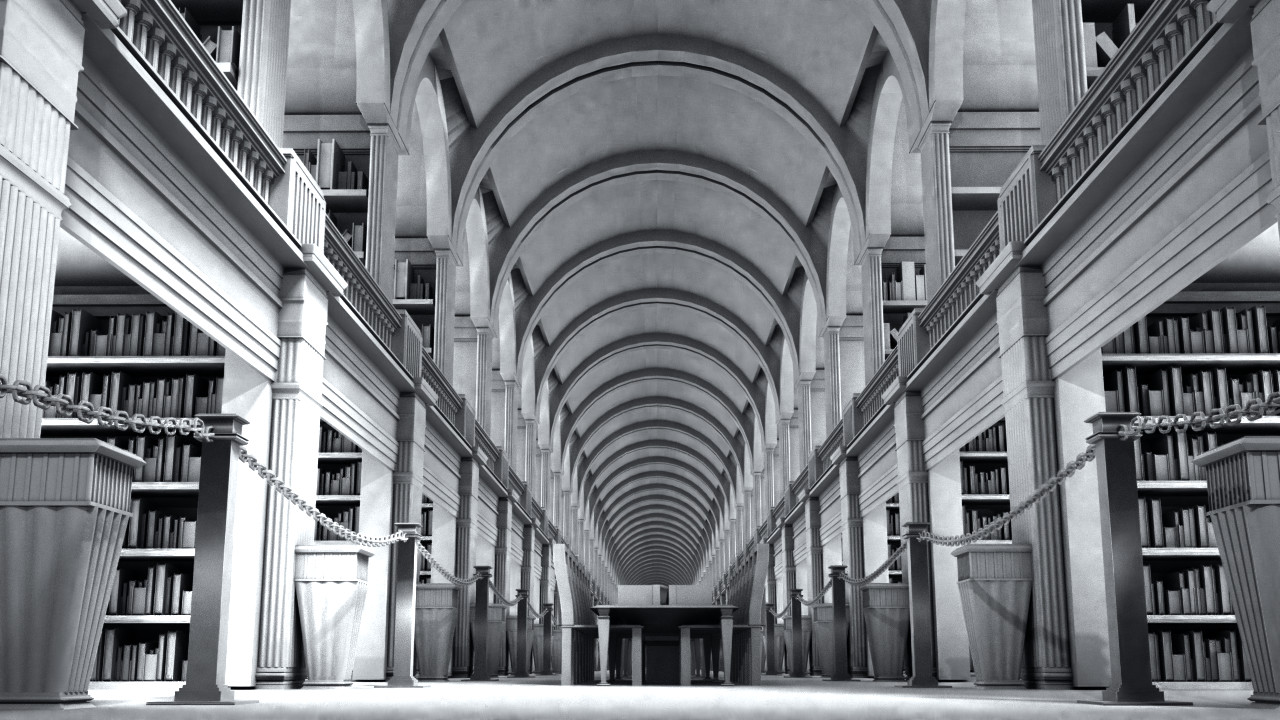 ArtStation - Ancient Libraray | Resources