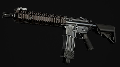 ArtStation - Mk18 Mod1 | Game Assets