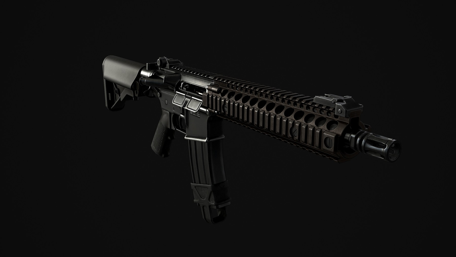 ArtStation - Mk18 Mod1 | Game Assets