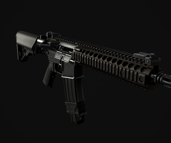 ArtStation - Mk18 Mod1 | Game Assets