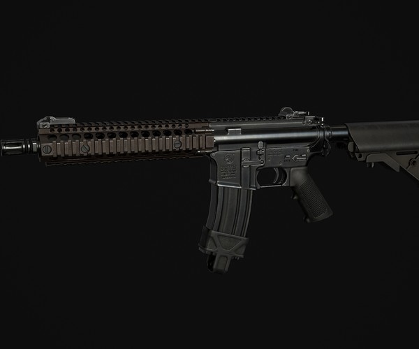 ArtStation - Mk18 Mod1 | Game Assets