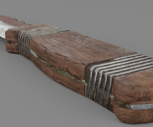 ArtStation - Knife in the style of Fallout. | Game Assets