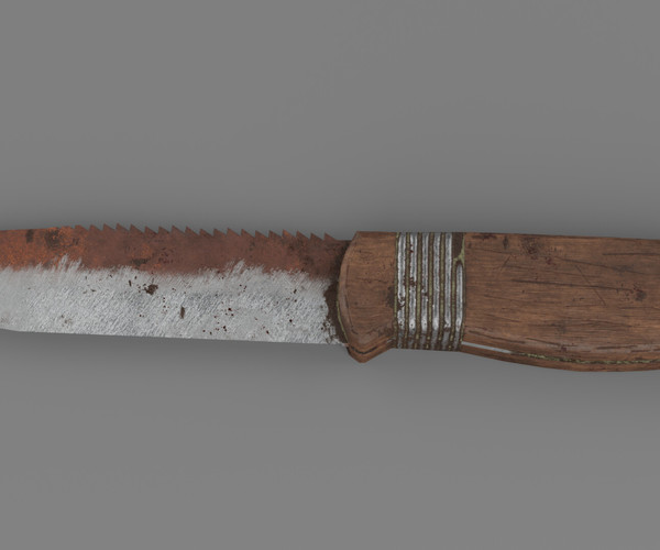 ArtStation - Knife in the style of Fallout. | Game Assets