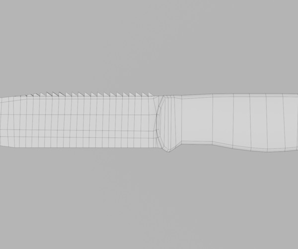 ArtStation - Knife in the style of Fallout. | Game Assets