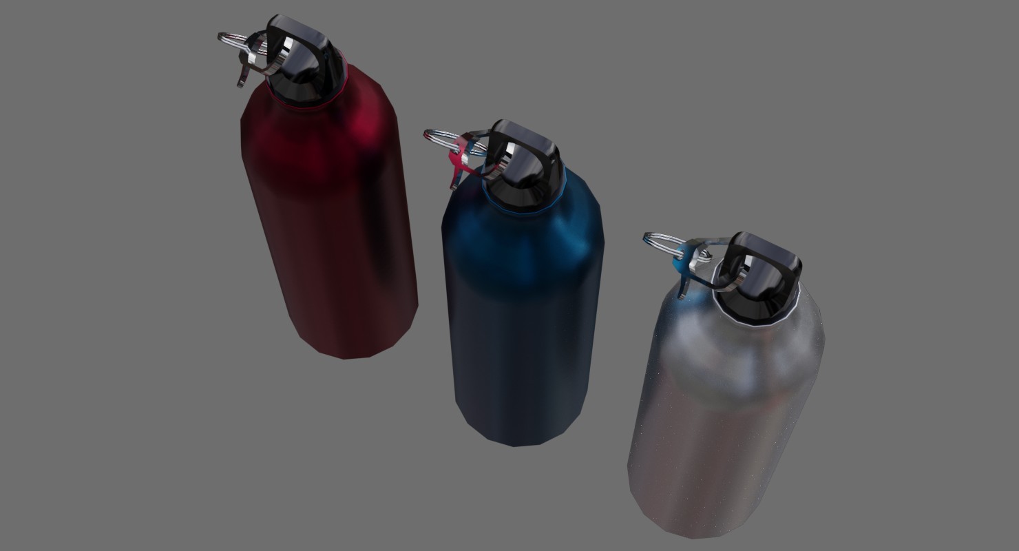 ArtStation - Water Bottle 1A | Game Assets