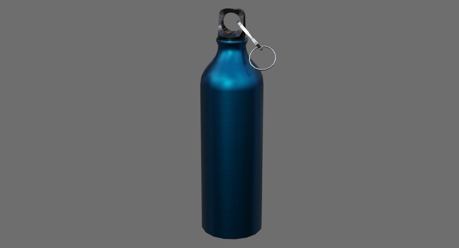 ArtStation - Water Bottle 1A | Game Assets