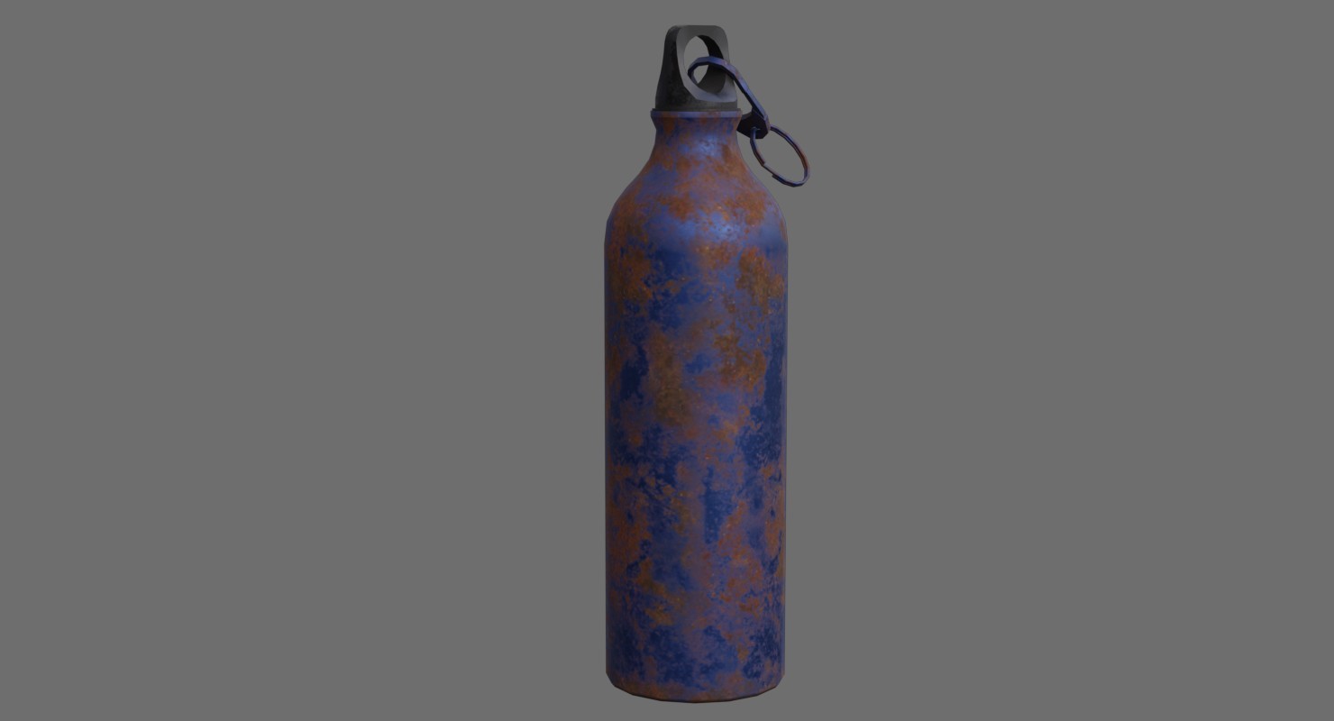 ArtStation - Water Bottle 1B | Game Assets
