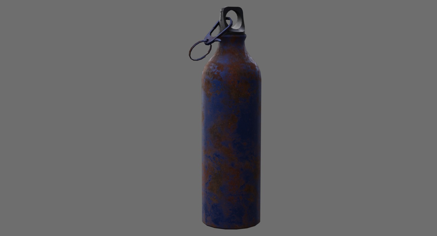 ArtStation - Water Bottle 1B | Game Assets