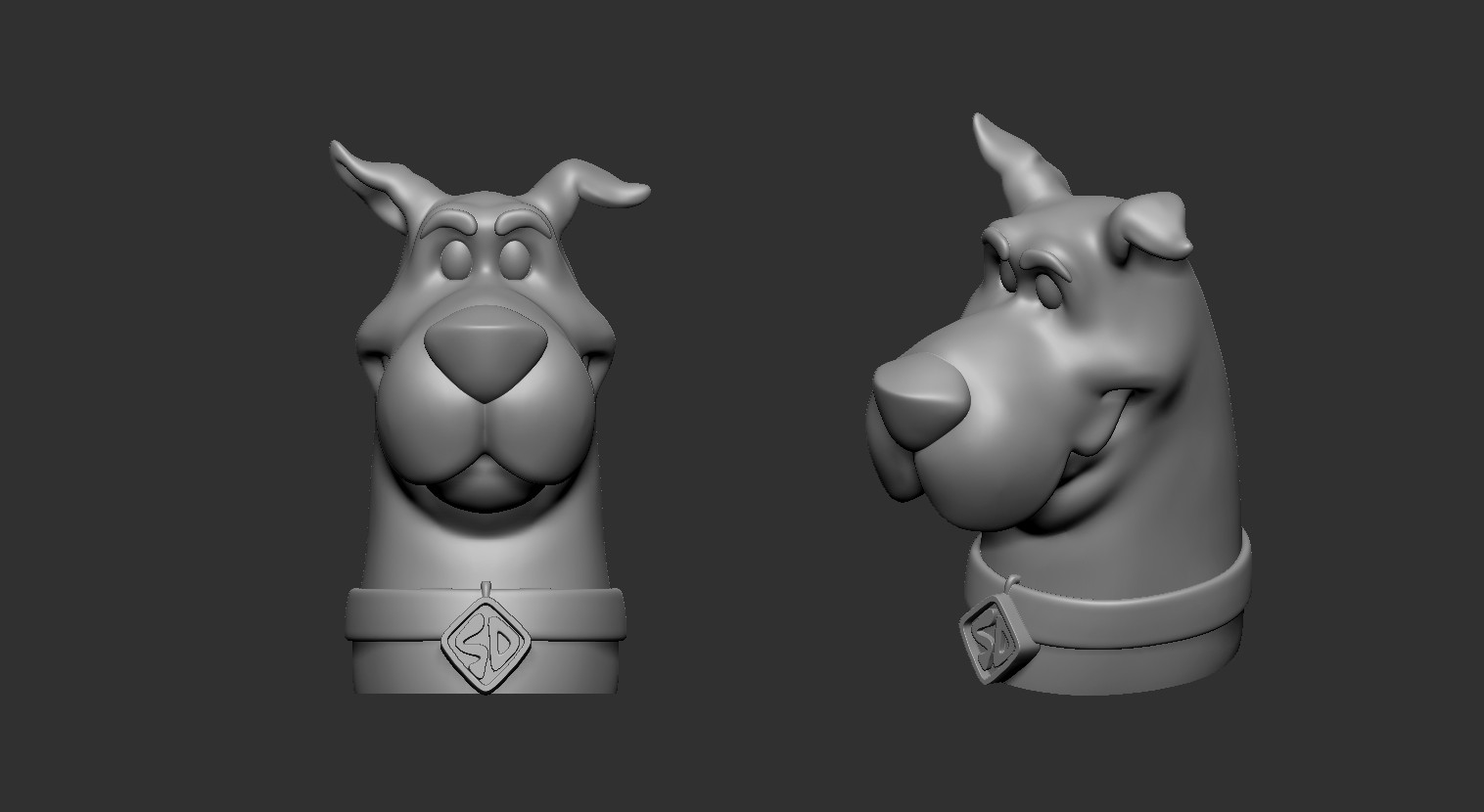 ArtStation - Scooby Head STL for 3Dprint | Resources