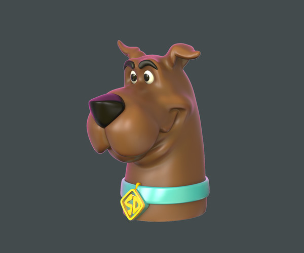 ArtStation - Scooby Head STL for 3Dprint | Resources