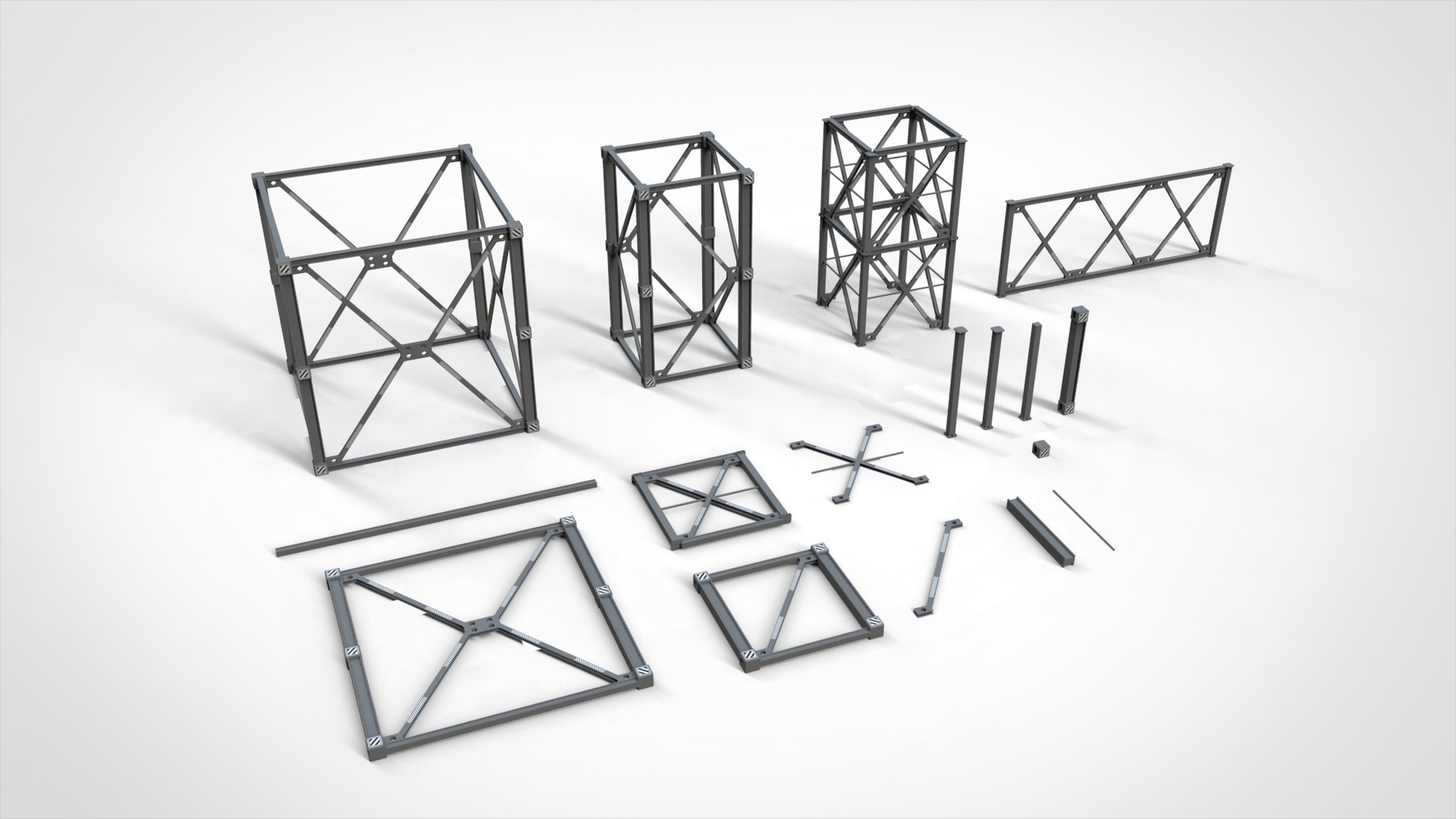 ArtStation - Metal truss 3 | Resources
