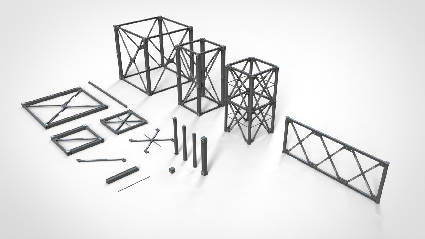 ArtStation - Metal truss 3 | Resources