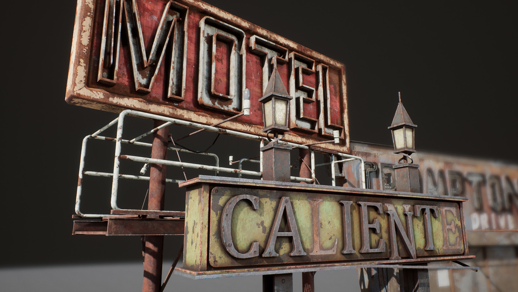 ArtStation - Post Apocalyptic Signs - VOL 2 | Game Assets