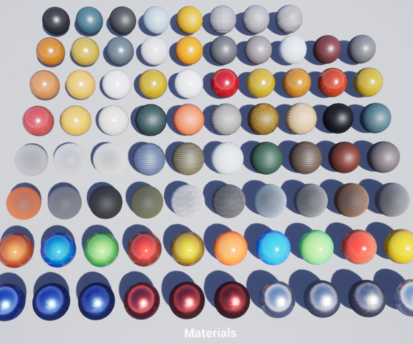 ArtStation - Car and Automotive Materials VOL.1 | Game Assets