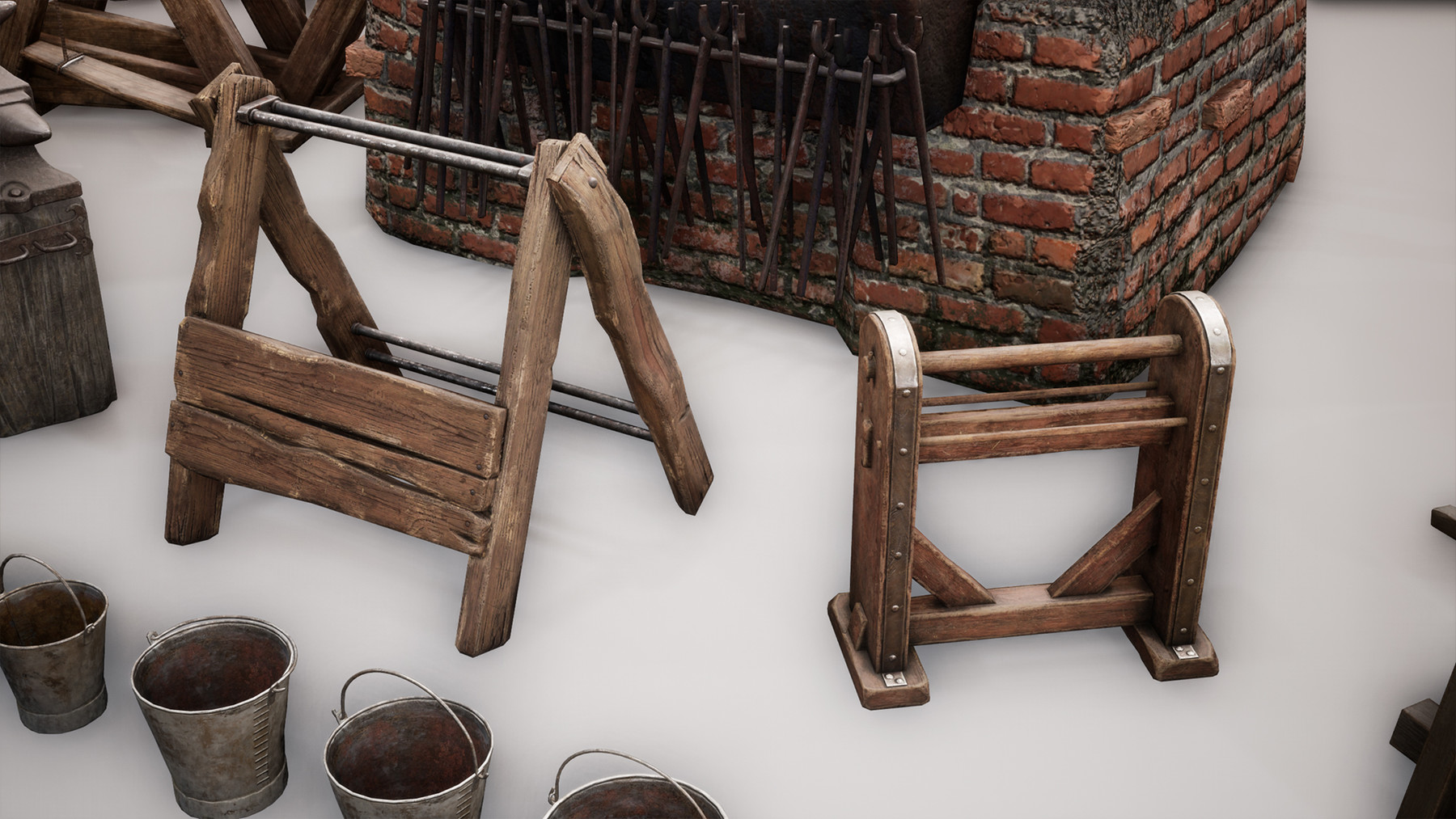 ArtStation - Medieval - VOL 7 - Craftsman Tools | Game Assets