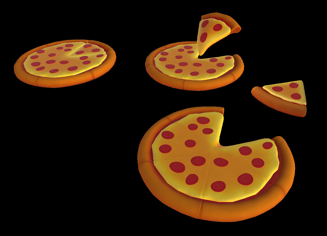 ArtStation - Stylized Pizza | Game Assets