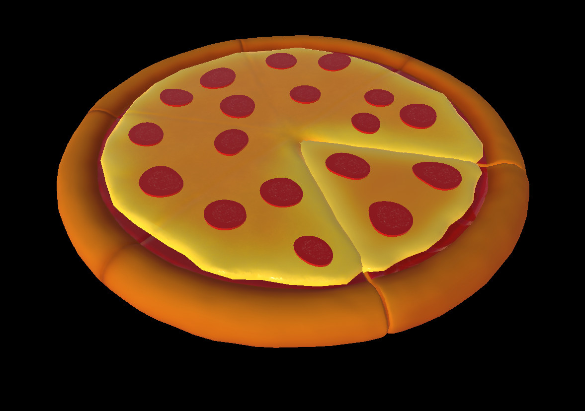 ArtStation - Stylized Pizza | Game Assets
