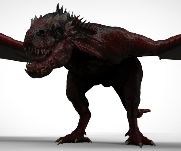 ArtStation - Wyvern Rex Sculpt | Game Assets