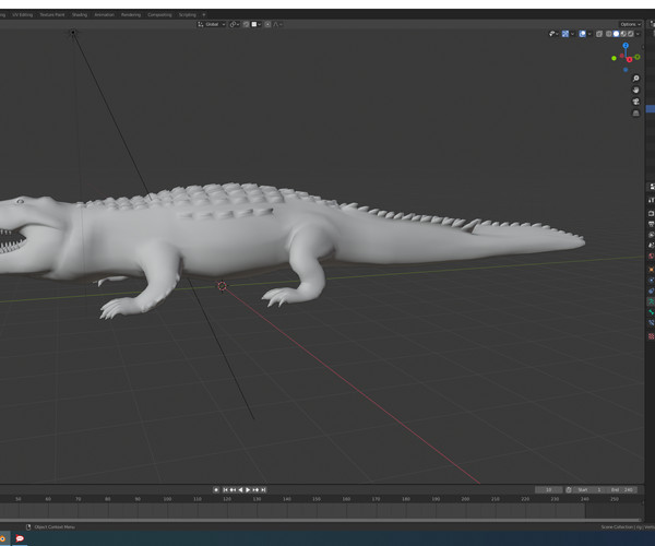 ArtStation - Aligator | Game Assets