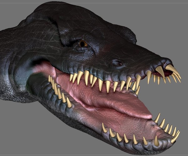 ArtStation - Styxosaurus SCULPT PROJECT | Game Assets