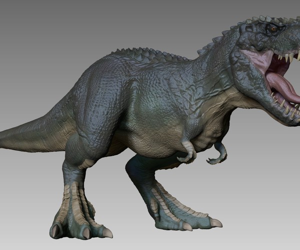 ArtStation - V_Rex Sculpt Projects Painted | Game Assets