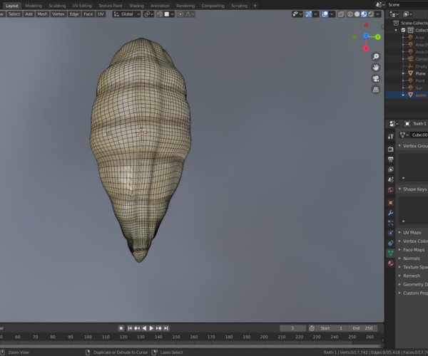 ArtStation - Horror of the Deep Alien Worm Creature | Game Assets