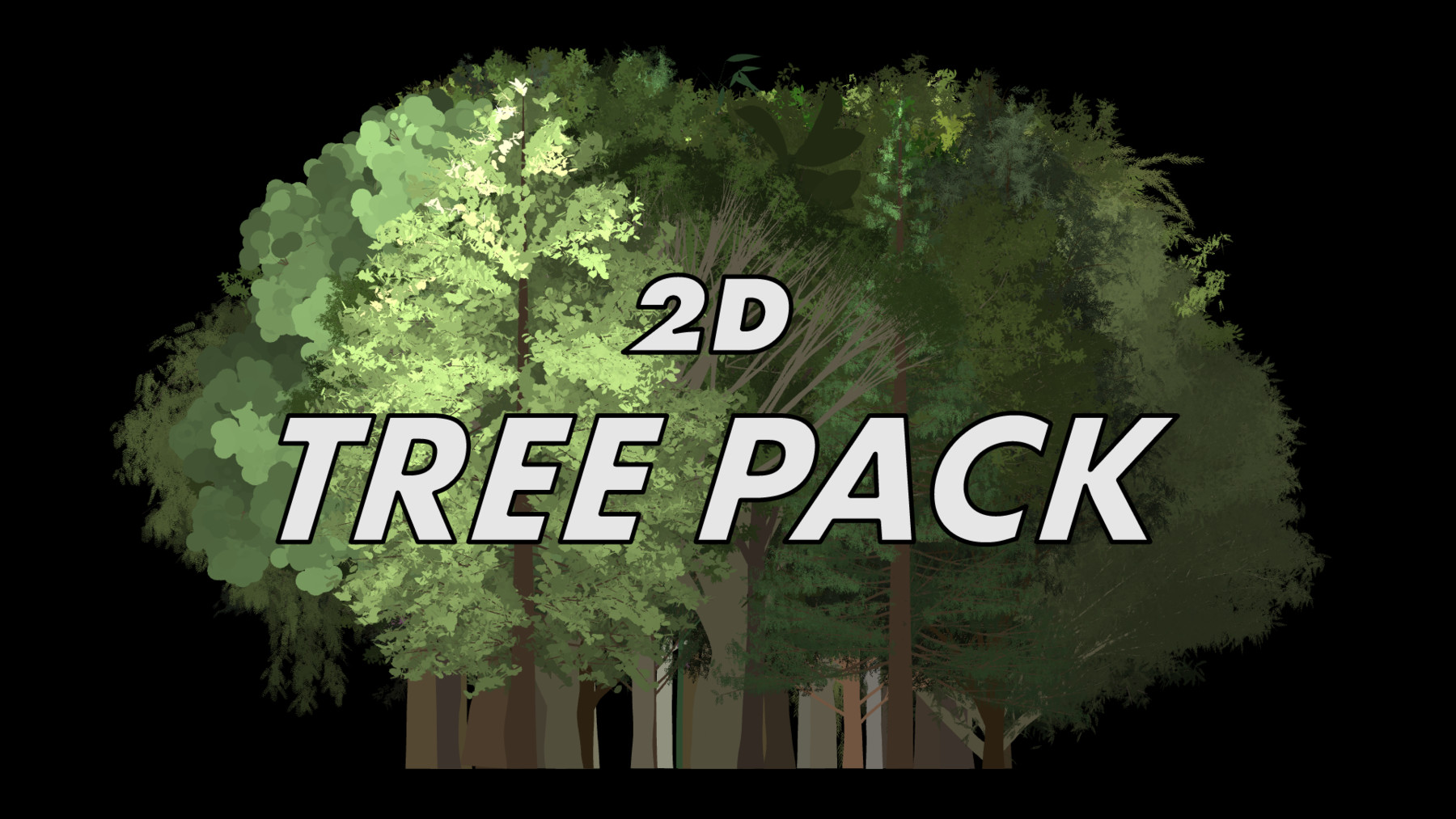 ArtStation - 2D Tree Pack | Game Assets