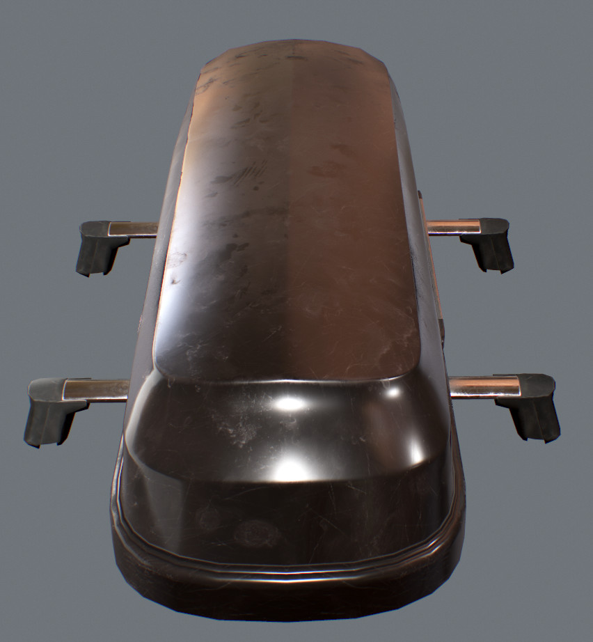 ArtStation - Rooftop Cargo Box | Game Assets