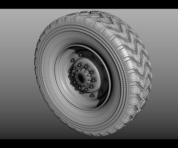 ArtStation - FREE Tutorial + OBJ - How to create a tire PART 2 | Tutorials