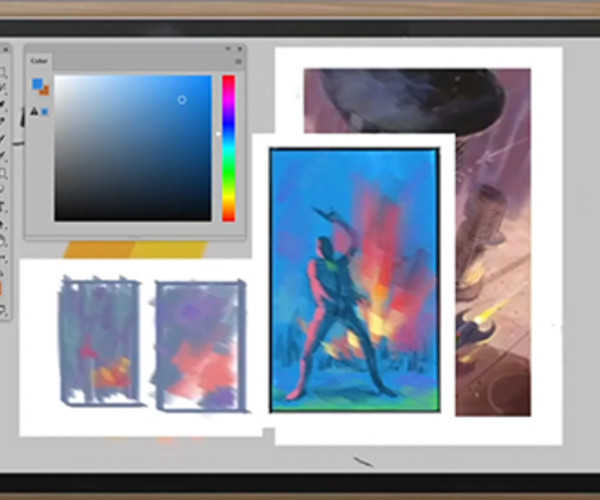 ArtStation - Design Sources Composition and Bernie Fuchs | Tutorials